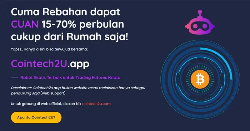 Cointech2u - Bot Futures Kripto Gratis & Terbaik u/ Binance & OKX